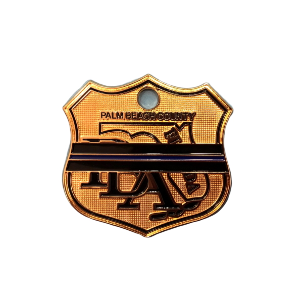 Tag Emblem/Decal – Palm Beach County PBA
